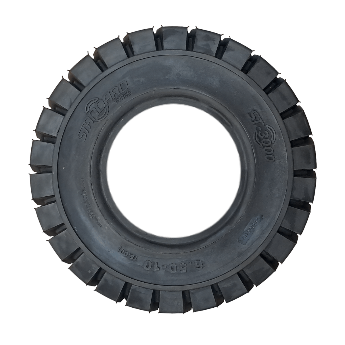 PNEU SÓLIDO PRETO 6.50-10/5.00 ST3000 TOYOTA EMPILHADEIRAS - Loja Oficial Toyota Empilhadeiras ...
